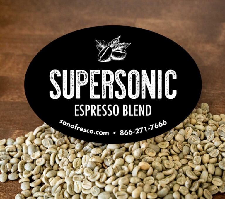 Supersonic Espresso Blend Coffee Beans for Sale | Sonofresco